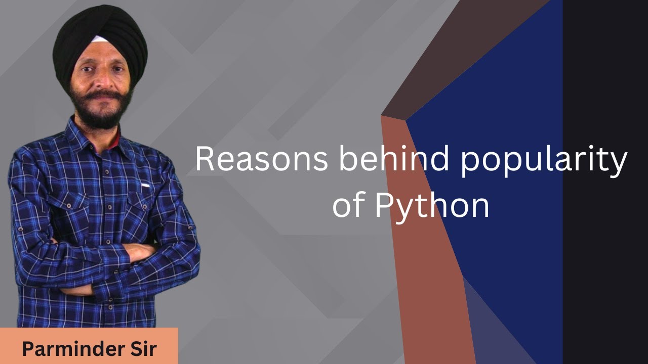 Reasons behind popularity of Python - Prabh Kirpa Classes